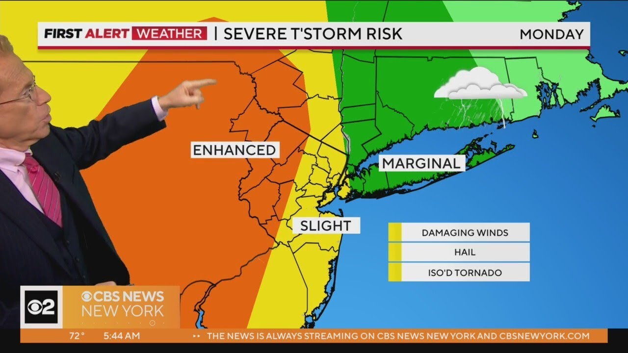 First Alert Weather: Red Alert for heavy rain Monday - YouTube