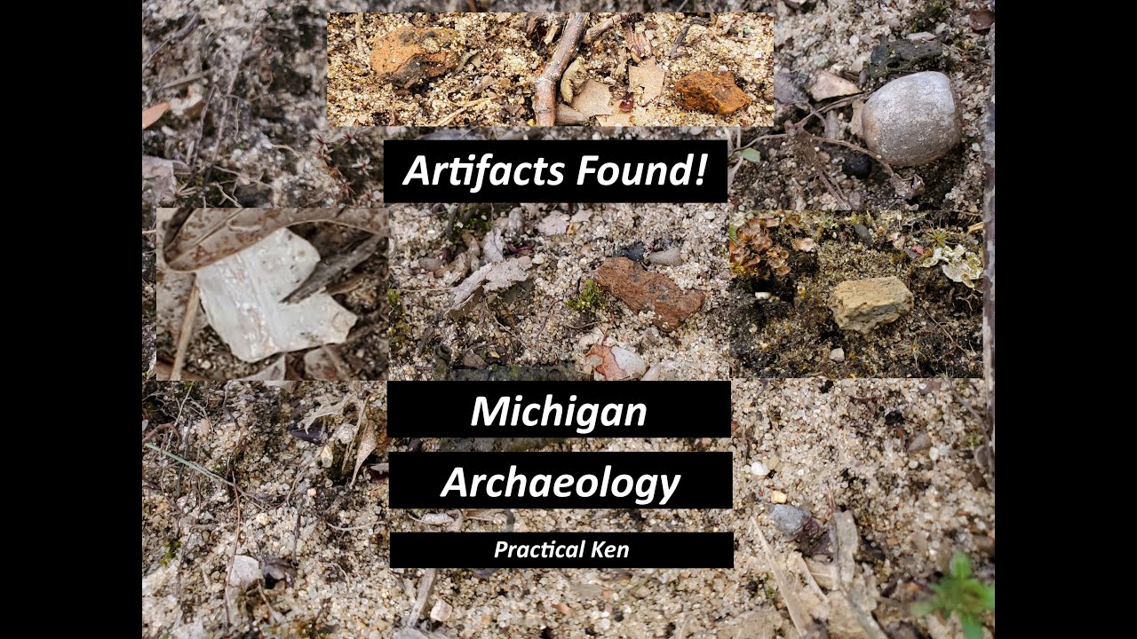 Artifacts Found! Michigan Archaeology - Spotting Artifacts - YouTube