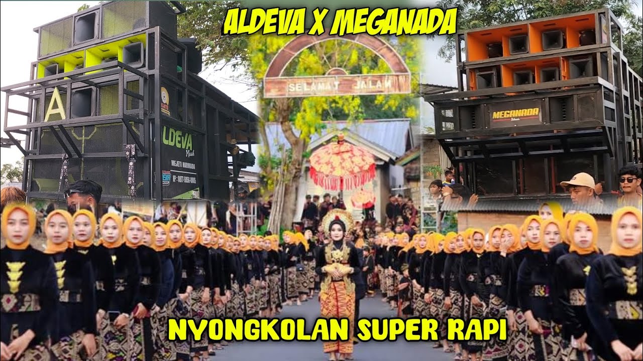 NYONGKOLAN SUPER RAPI JANAPRIA || PERTEMUAN PERDANA ALDEVA X MEGANADA ...