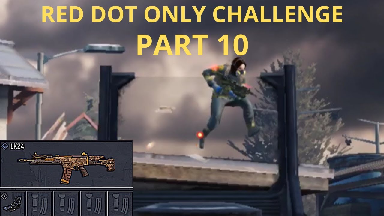 Classic Red Dot Sight Challenge(LK24)! Call Of Duty Mobile! Part 10 ...