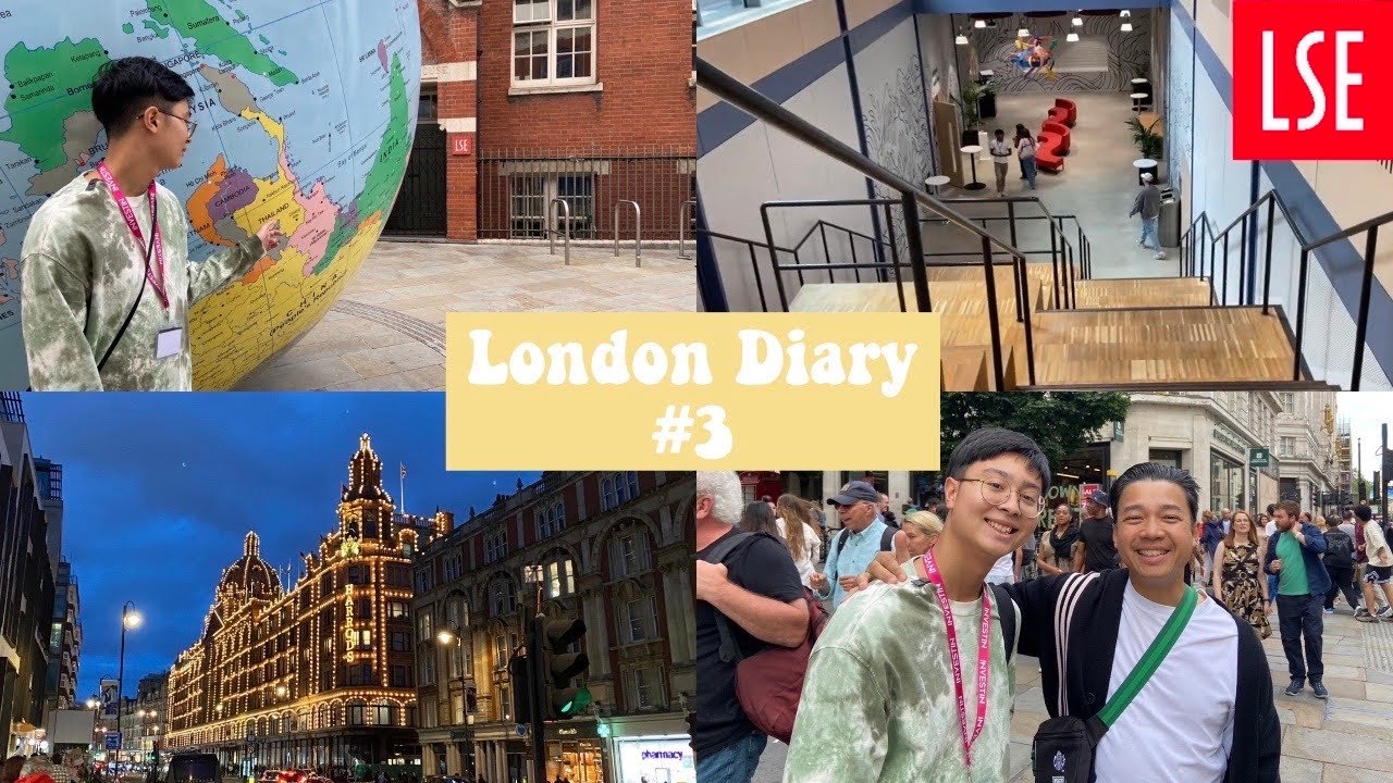 London Diary #3 มารีวิวทั้ง LSE ทั้ง Harrods กัน! - YouTube