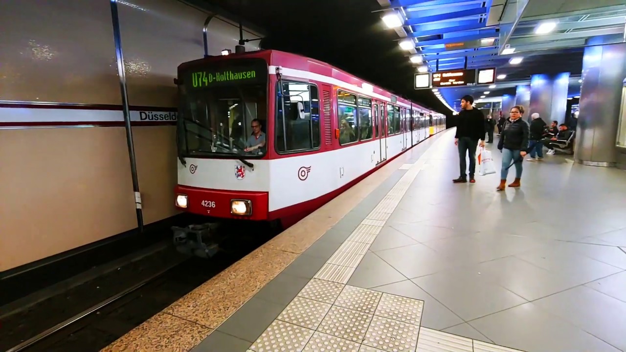 A look at Dusseldorf U bahn - YouTube