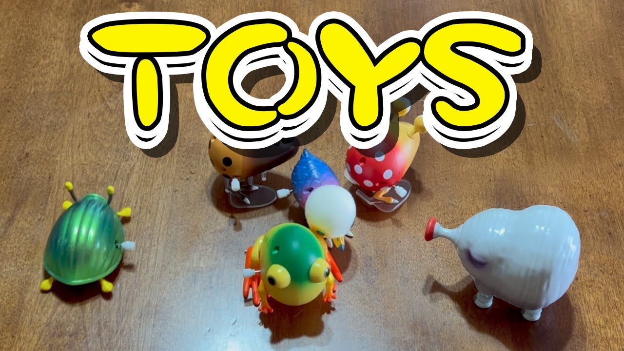 The OFFICIAL Pikmin Wind Up Toys (ft. @beaniewren) - YouTube