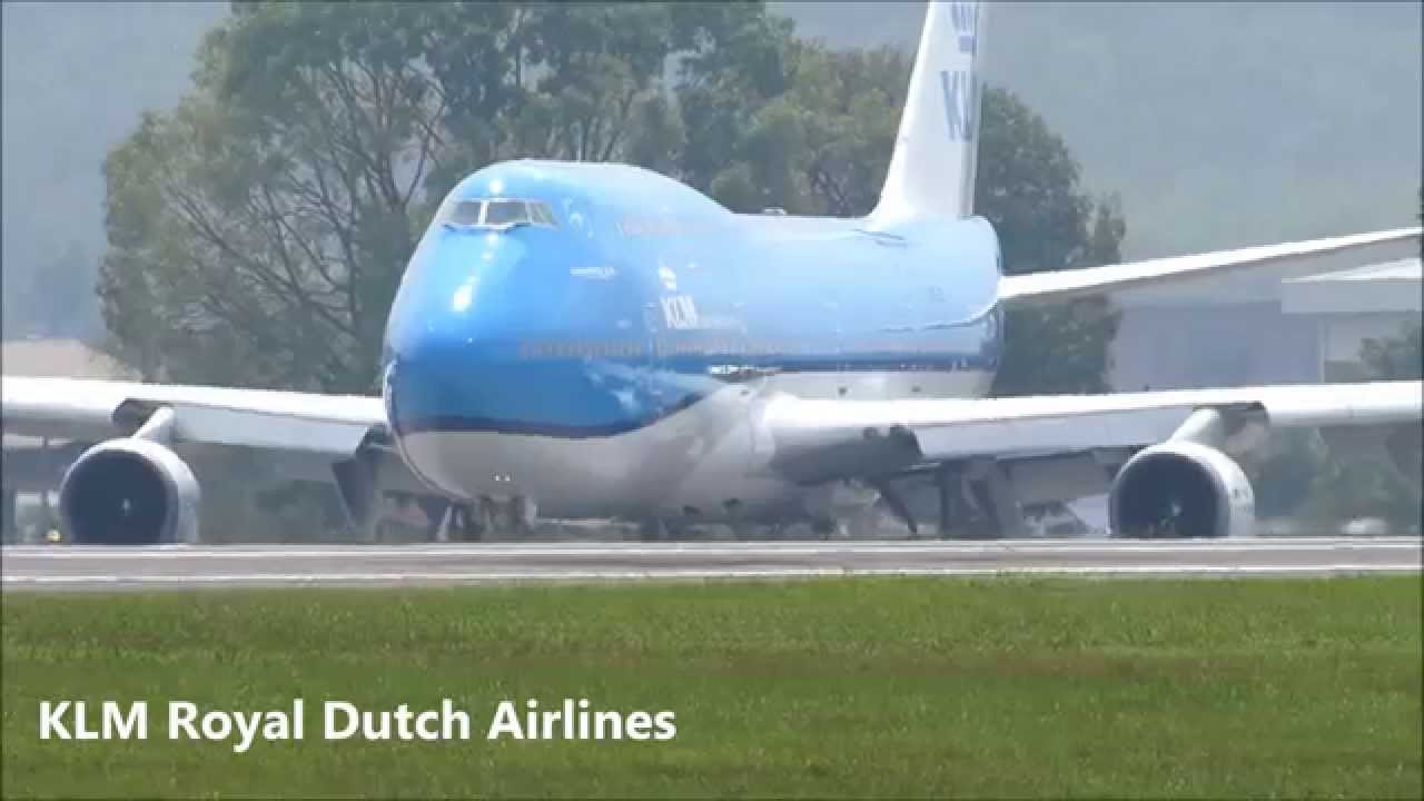 KLM Royal Dutch Airlines Boeing 747-406(M) PH-BFT "City of Tokyo" - YouTube