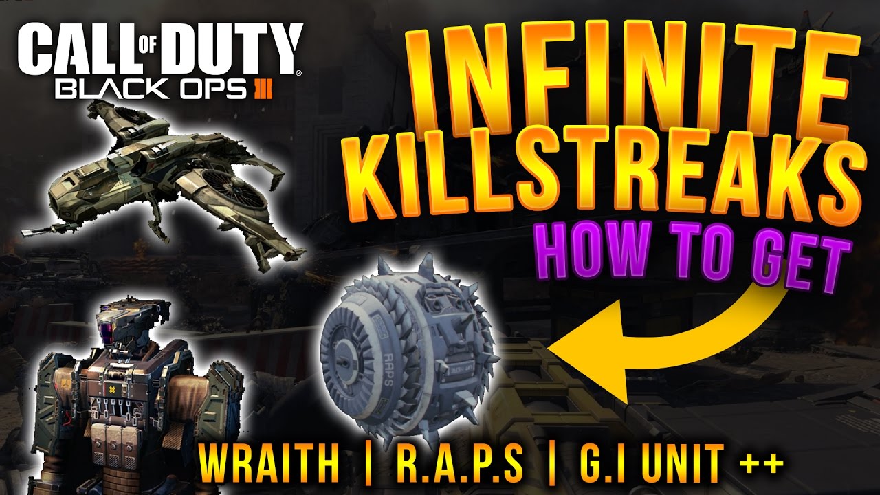 How to get UNLIMITED SCORESTREAKS in BLACK OPS 3! XP BOOST (INFINITE R ...