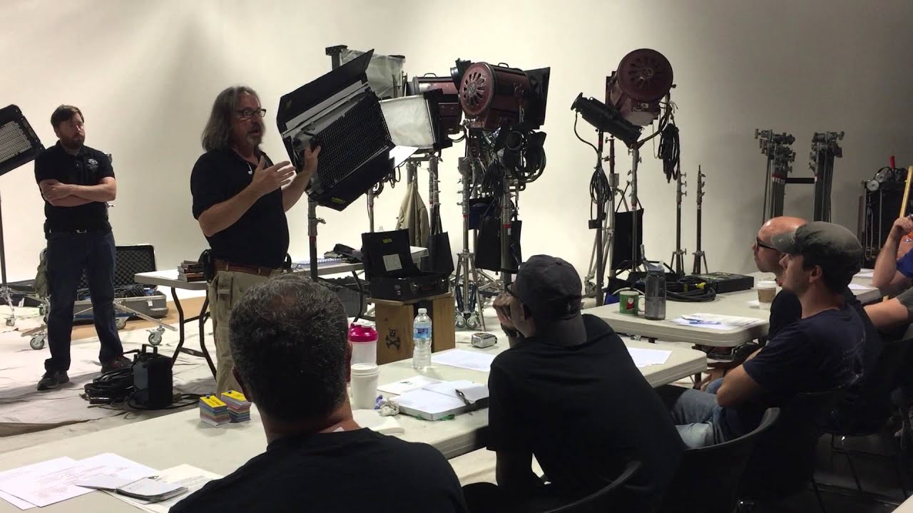 Lighting & Grip Workshop with Gaffer, David Houlle. - YouTube