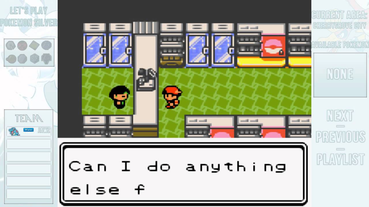 Let's Play Pokemon Silver - Episode 2: Mr.Pokemon's House - YouTube