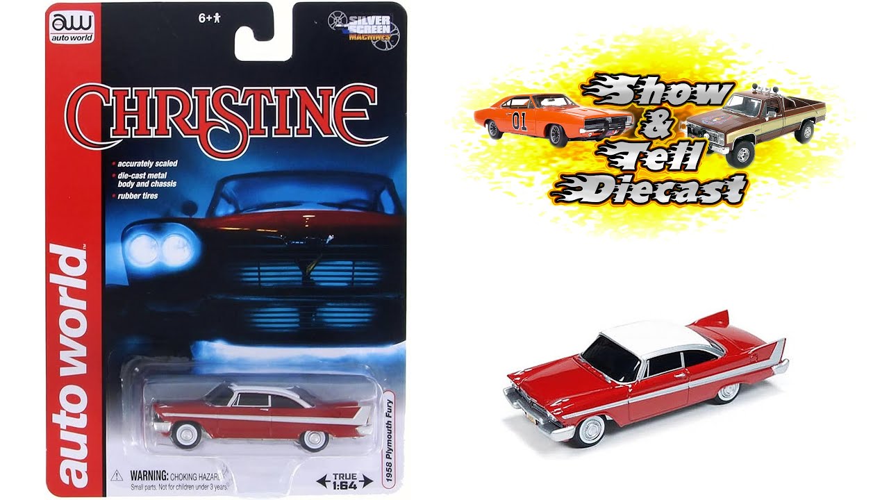 4K Show of Auto World AWSS6401 1/64 1958 Plymouth Fury - Christine ...