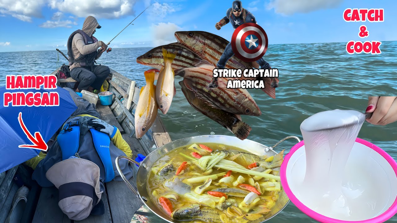 MELEWATI SUNGAI BUAYA‼️Mancing Pinggiran Cari Lauk Pappeda Kuah Kuning ...