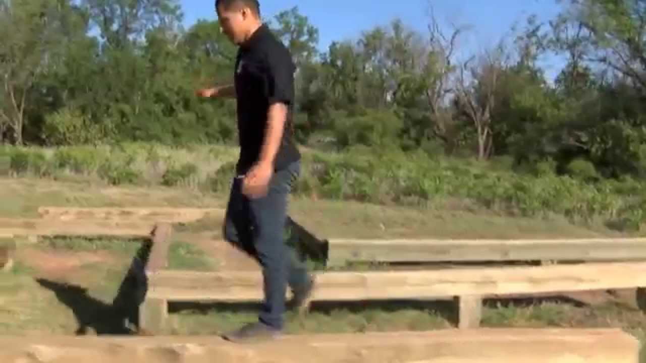 Taking Obstacle Course Fort Sill - YouTube