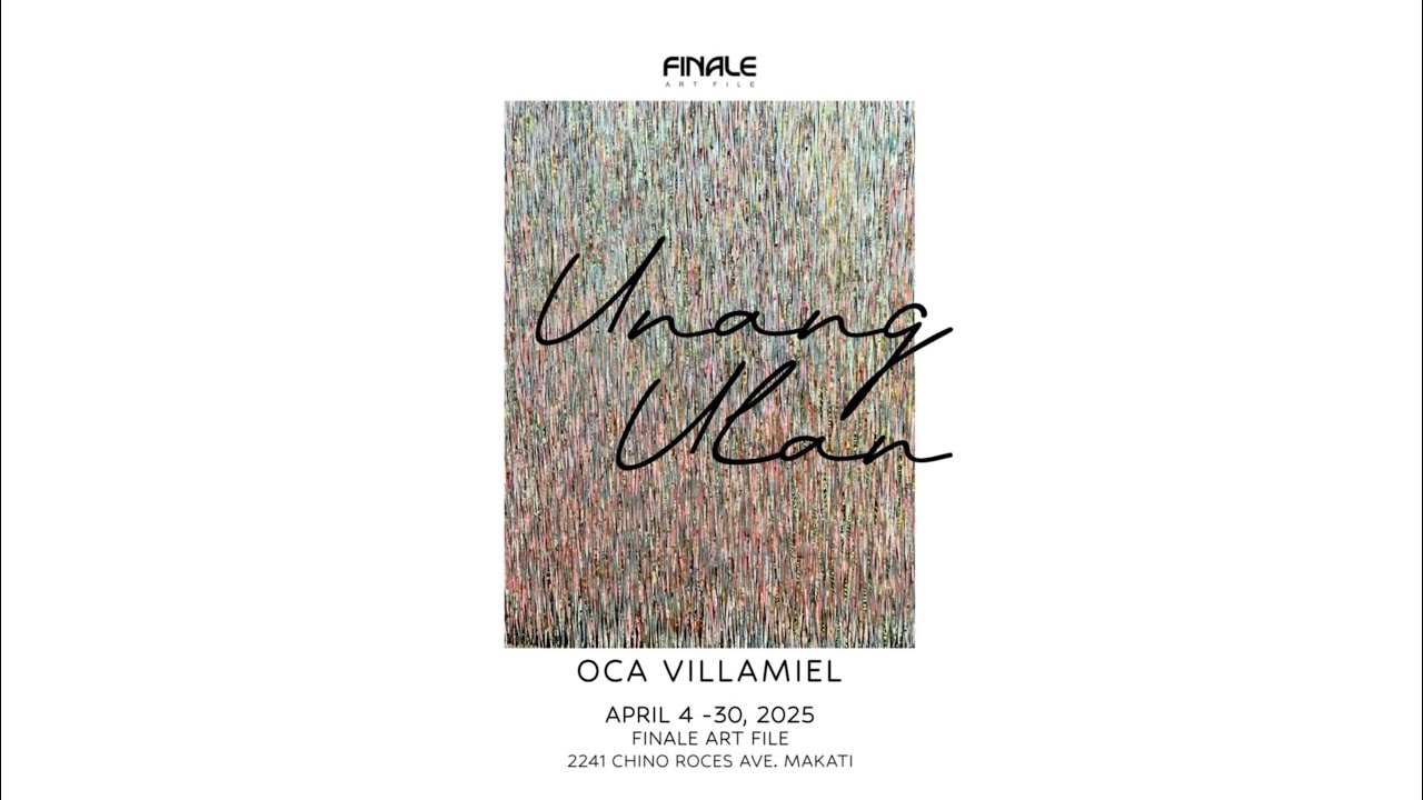 Oca Villamiel @ Finale Art File | April 2025 - YouTube