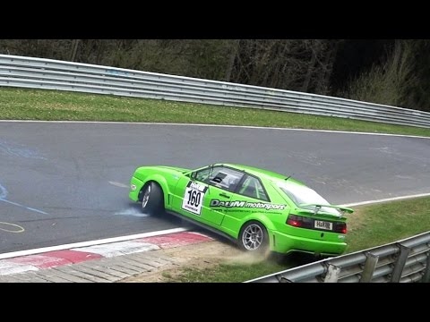 Almost Crash 1. Lauf der RCN Rundstrecken-Challenge Nürburgring Nordschleife 01.04.2017