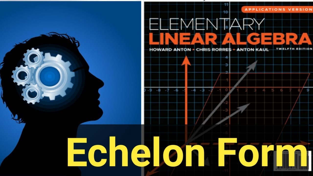 System of linear equations| Solution| Reduced echelon form| Gauss ...