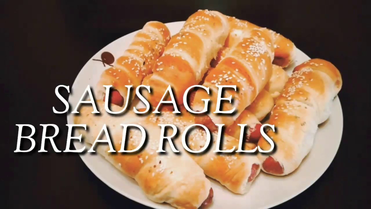 SAUSAGE BREAD ROLLS - YouTube