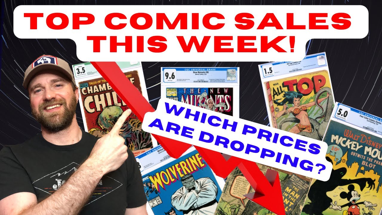 Top Comic Sales This Week: Comic Market and Dropping Prices?!? - YouTube