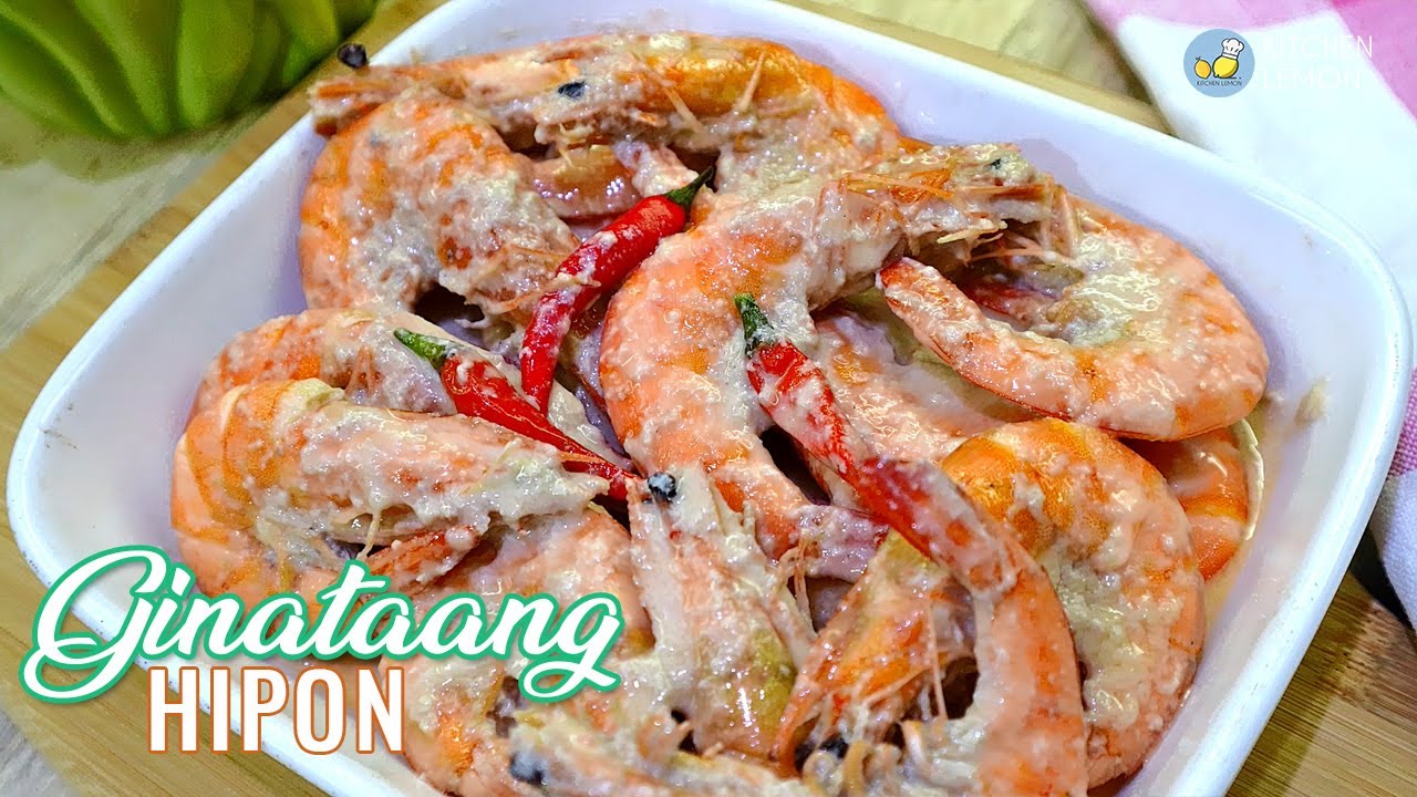Ginataang Hipon