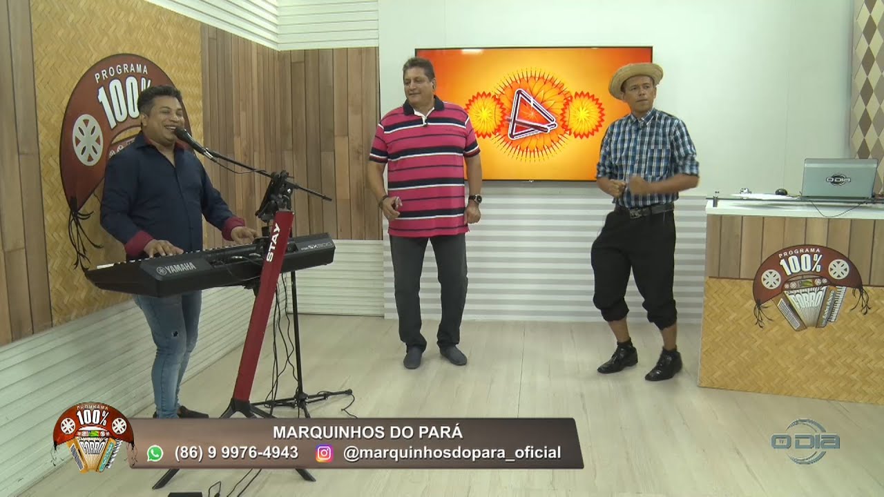 Marquinhos do Pará se apresenta no Programa 100% Forró - YouTube