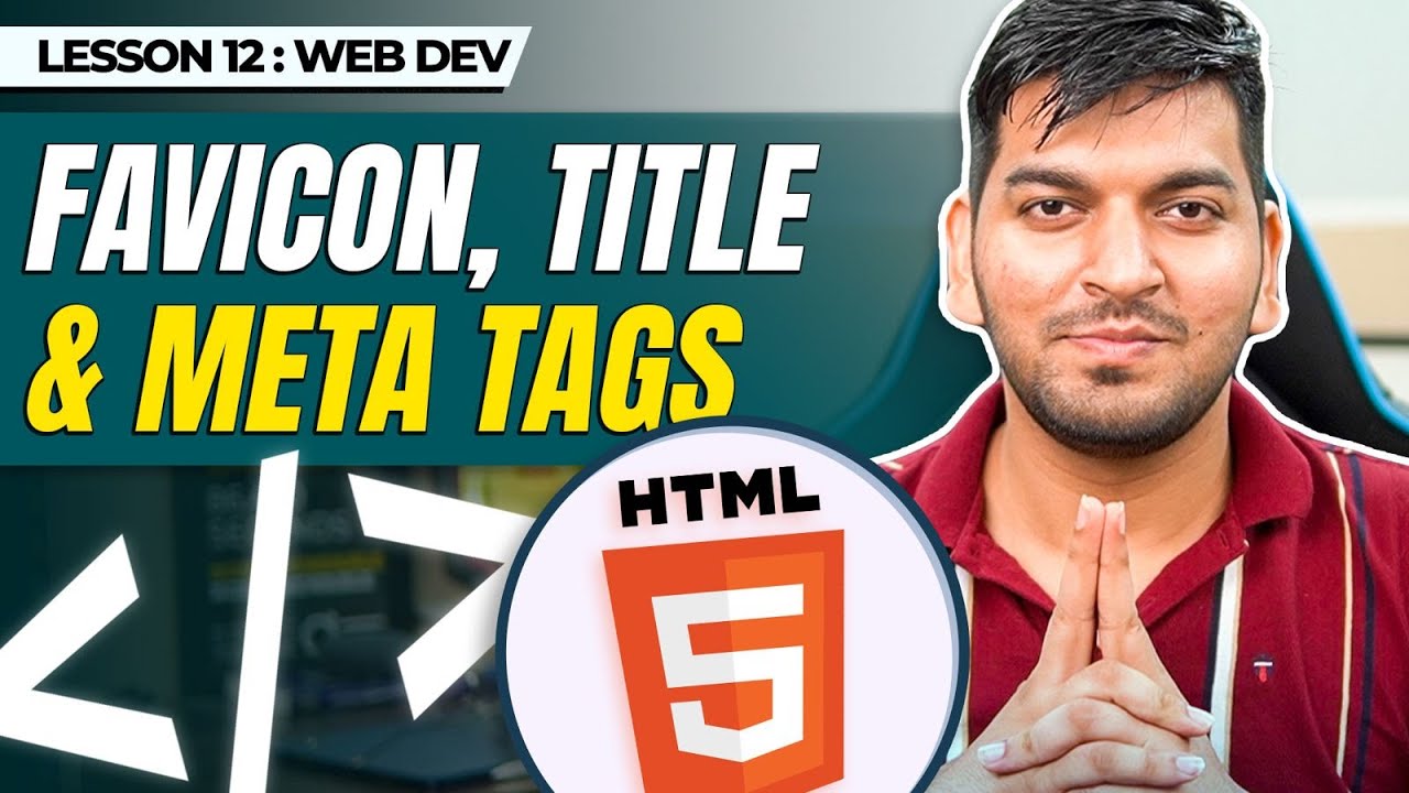 SEO Head Tag In HTML Favicon Title Meta Tags Episode 12 YouTube SEO Head Tag In HTML Favicon Title Meta Tags Episode 12 YouTube