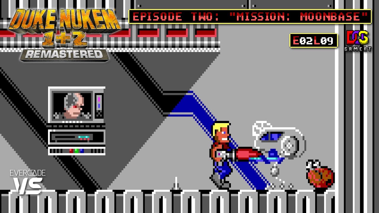 Duke Nukem 1 & 2 Remastered - Duke Nukem 1 - Episode 2: Level 9 (2023 ...