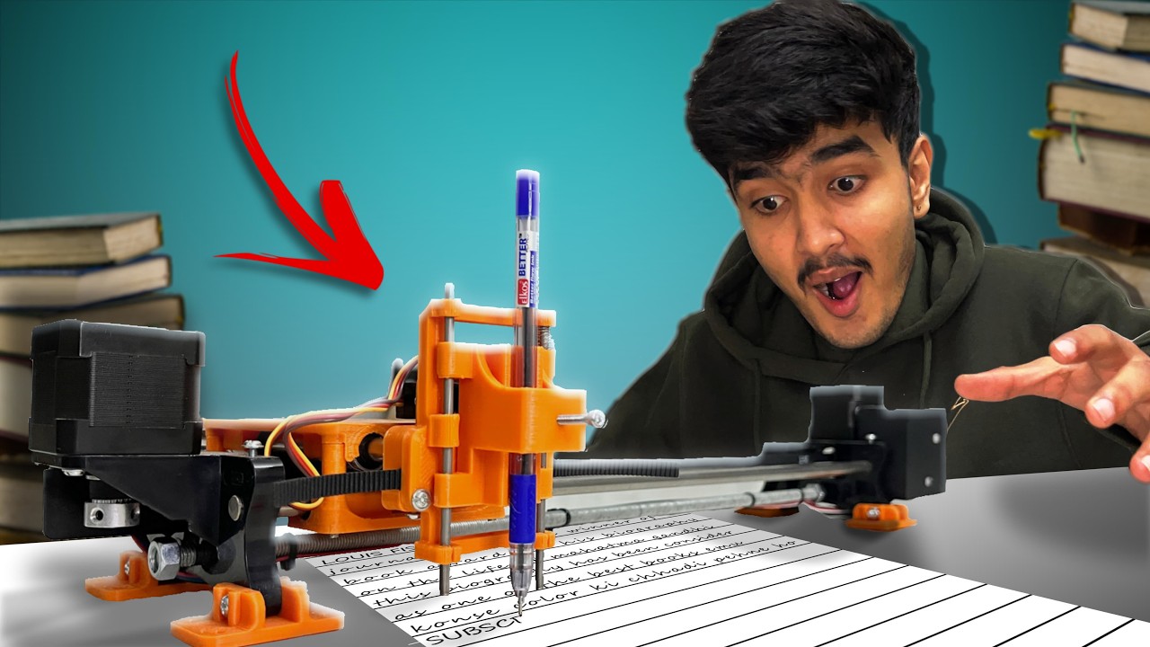 Automatic Homework Machine! - YouTube