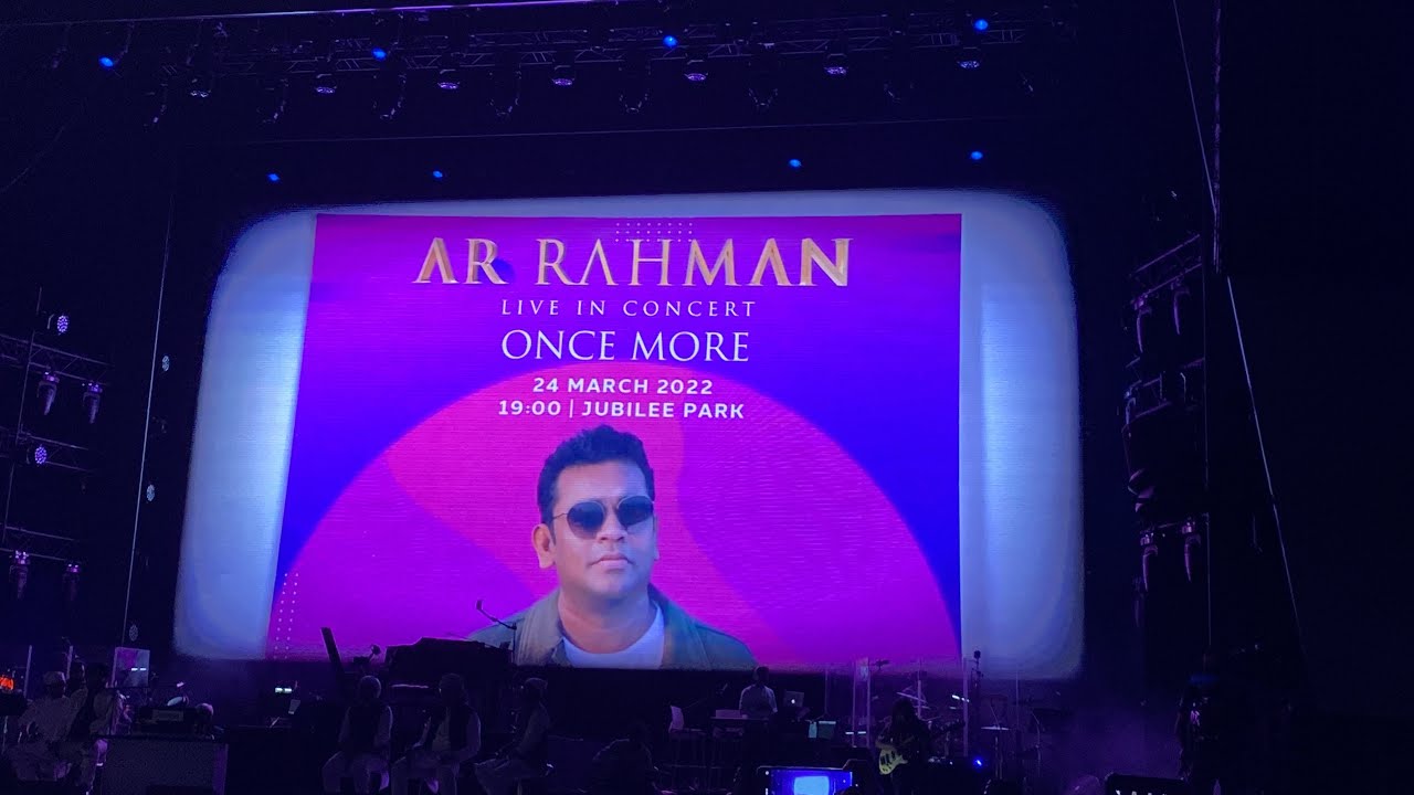 AR RAHMAN * Full Show 🔴LIVE CONCERT EXPO 2020 DUBAI * USE HEADPHONE for ...