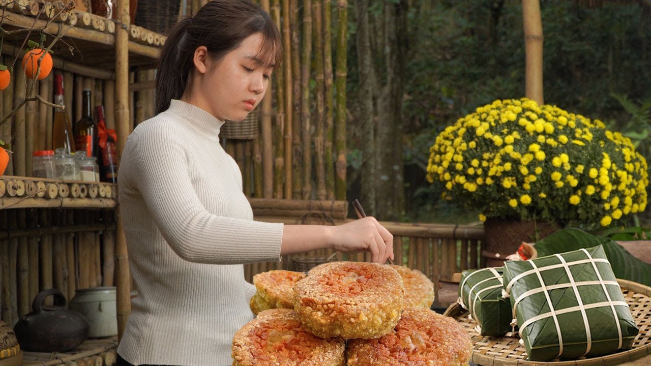 Fried Banh Chung, Traditional Cake of Every Traditional Tet Holiday ...