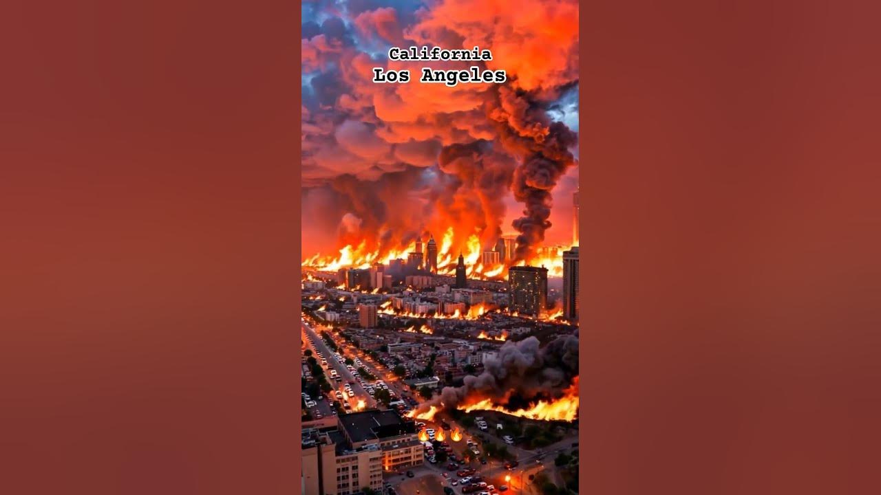 California Wildfire Wildfires Devour Homes In Hollywood Hills In La