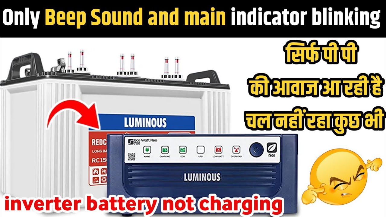 luminous inverter beep sound problem|inverter beep sound effect ...