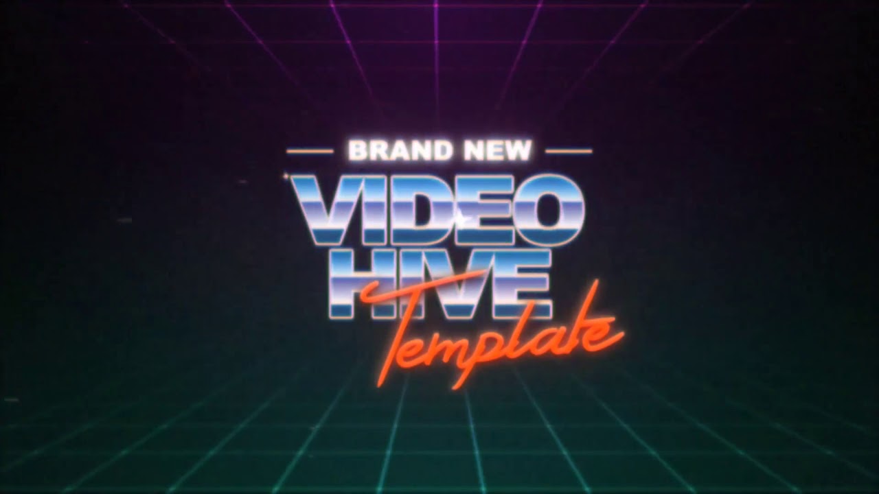 5 VHS Title Opener Pack - YouTube