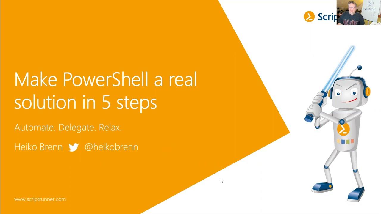 PowerShell User Group Sweden meeting with ScriptRunner: Make PowerShell A Real Solution In 5 ...