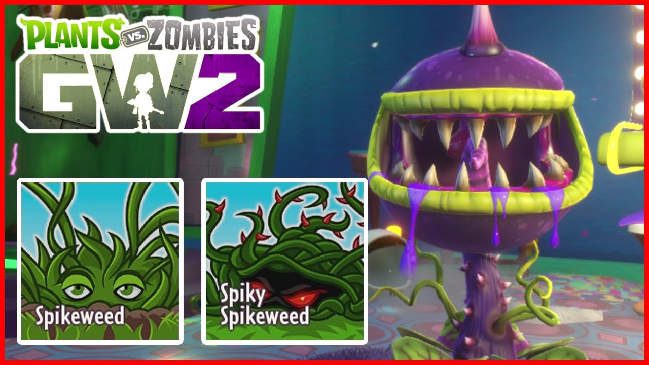 Spikeweed Plants Vs Zombies