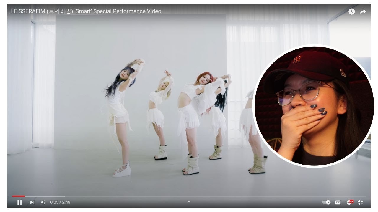LE SSERAFIM (르세라핌) "SMART" SPECIAL PERFORMANCE VIDEO REACTION - YouTube