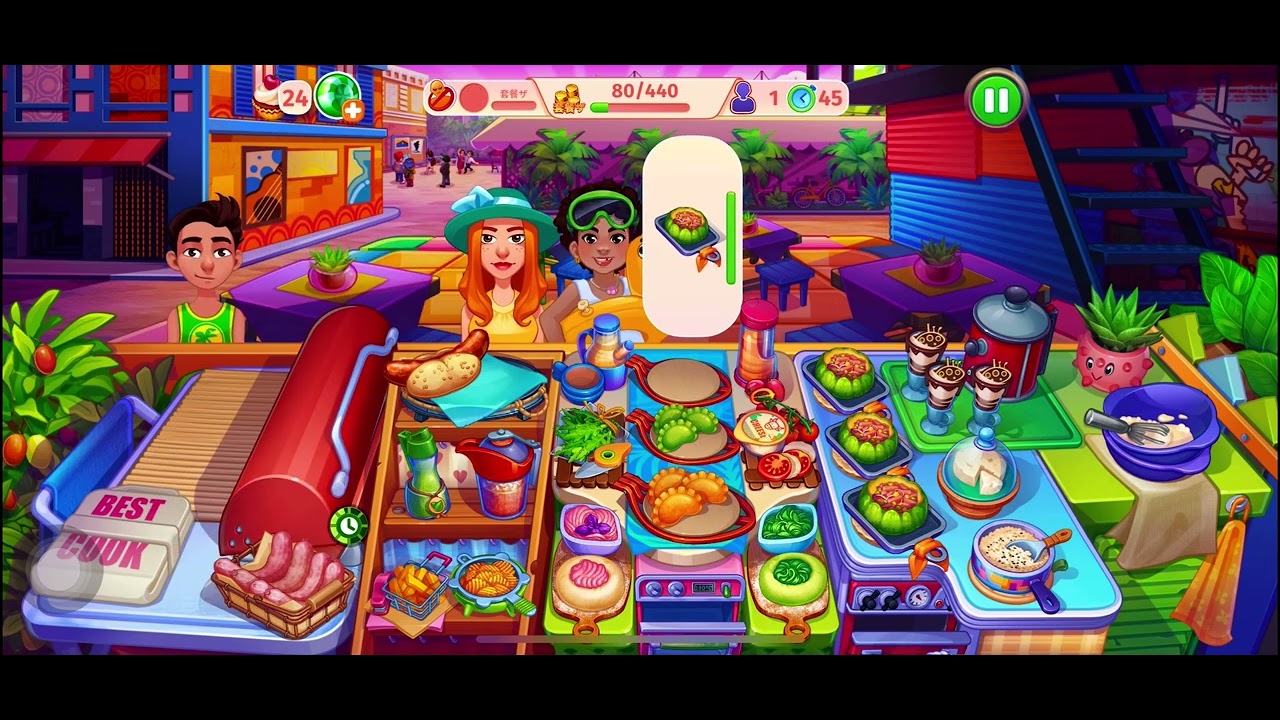 Cooking Craze Buenos Aires Level 67 (Combo 440 / Don’t Lose Any ...
