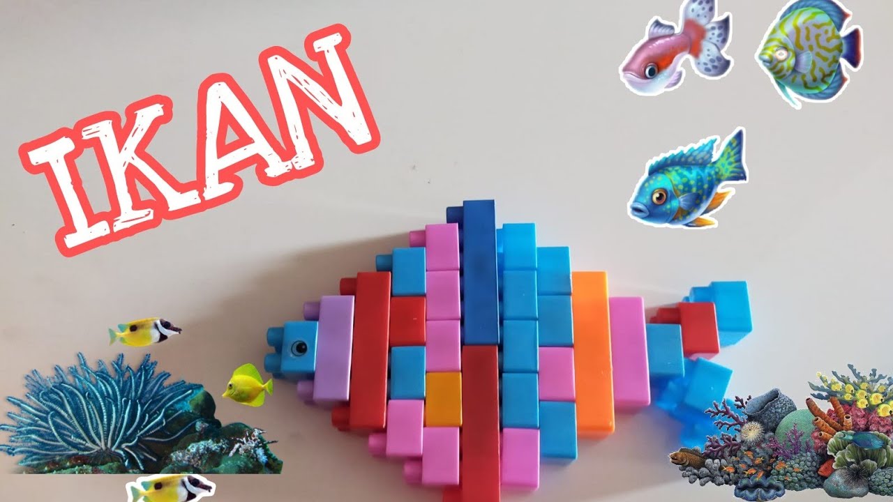 TUTORIAL MEMBUAT IKAN DARI LEGO#lego - YouTube