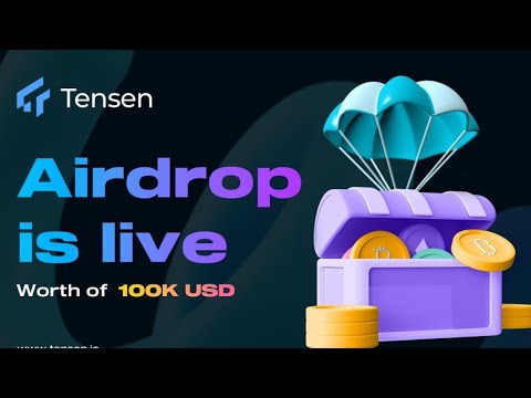 TENSEN FREE 300$ TENSEN AIRDROP | STAKE AND EARN 3% DAILY - YouTube