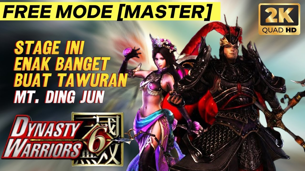 Dynasty Warriors 6 LuBu Gameplay [2K 60FPS] - Battle of MT. Ding Jun ...