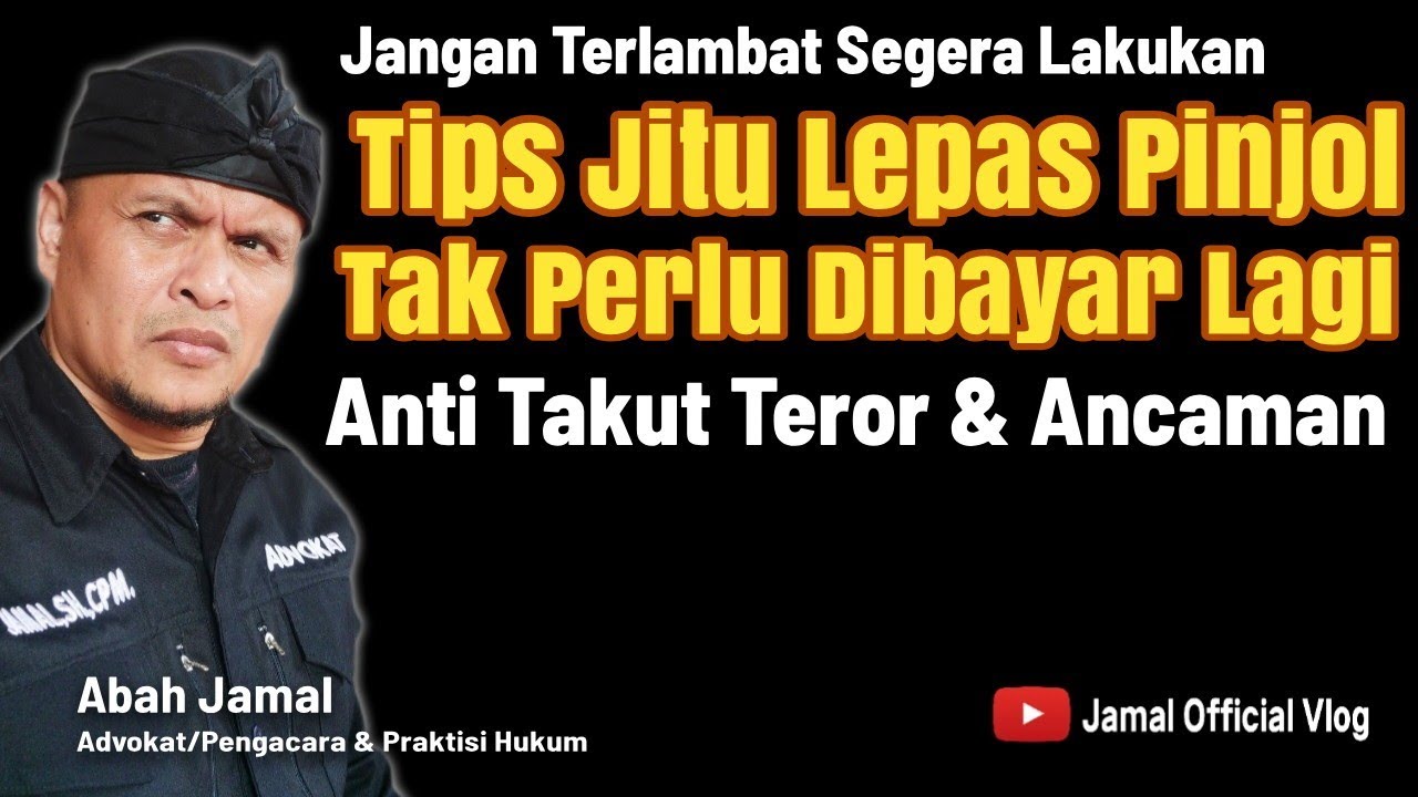 Tips Jitu Keluar dari Jeratan Pinjol Ampuh Tanpa Bayar - YouTube