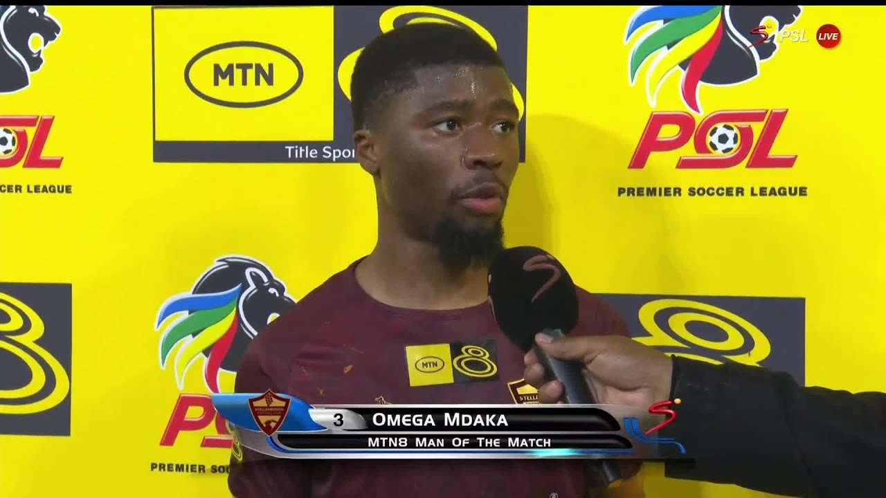 Omega Mdaka shines! | Man of the Match Performance for Stellenbosch ...