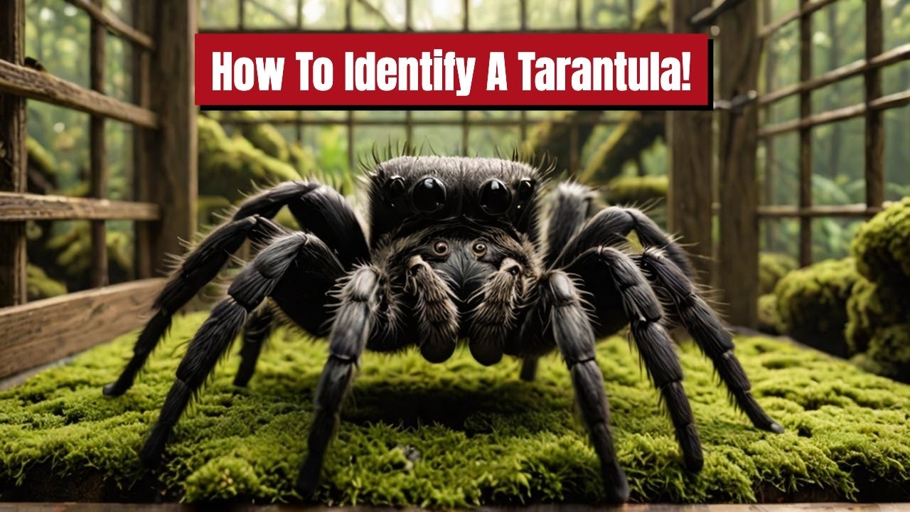 How to identify a tarantula? Tarantula FACTS! - YouTube
