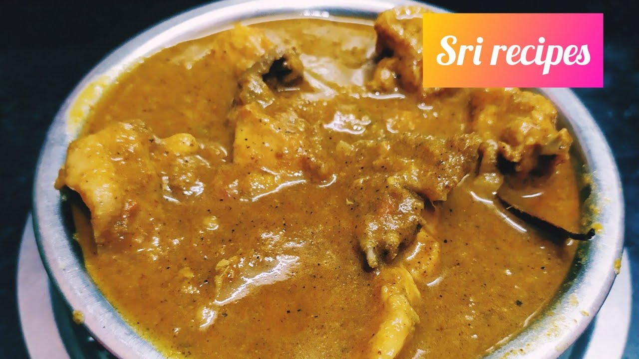 chicken kulambu|| traditional chicken curry|| கோழி கறி குழம்பு - YouTube