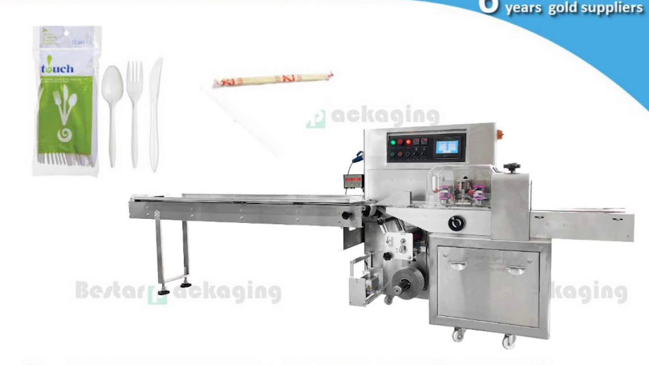 Intro the disposalbe chopsticks packing machine for small business ...