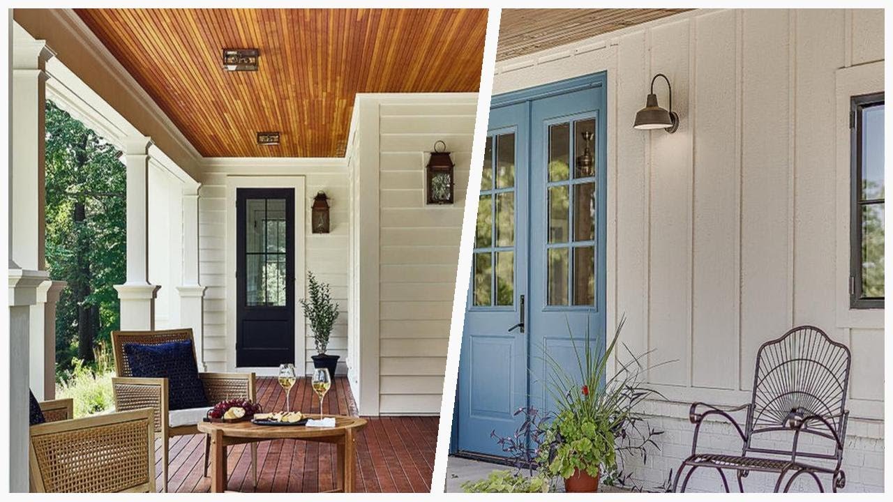 75 Farmhouse Porch Column Design Ideas You'll Love 😊 - YouTube