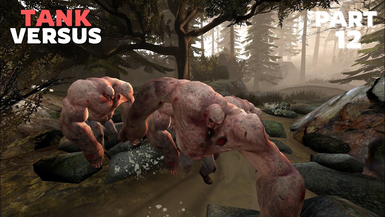 LEFT 4 DEAD 2 - TANK VERSUS WITH RH4XOR - COLD STREAM - YouTube