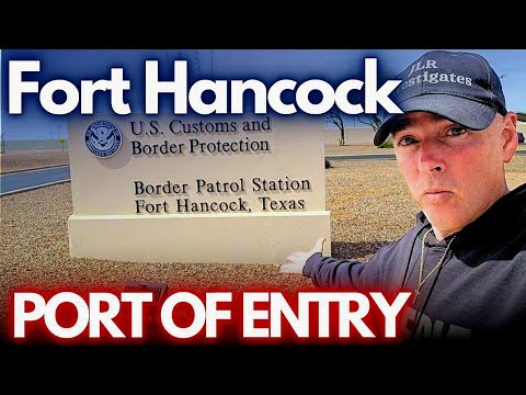 MIGRANT CRISIS. Fort Hancock Port of Entry. Texas. - YouTube