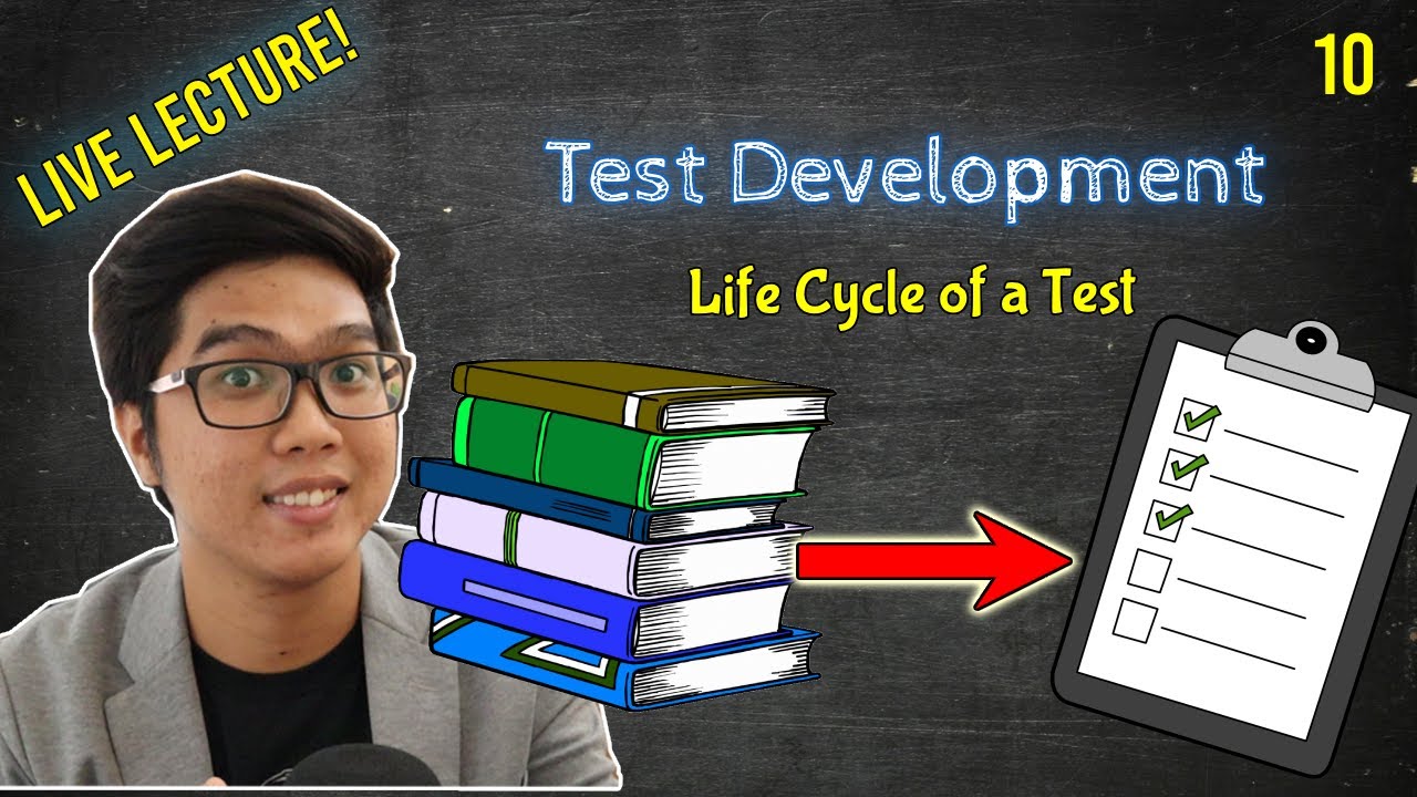 LIVE LECTURE - Test DEVELOPMENT - Life Cycle of a Test - YouTube