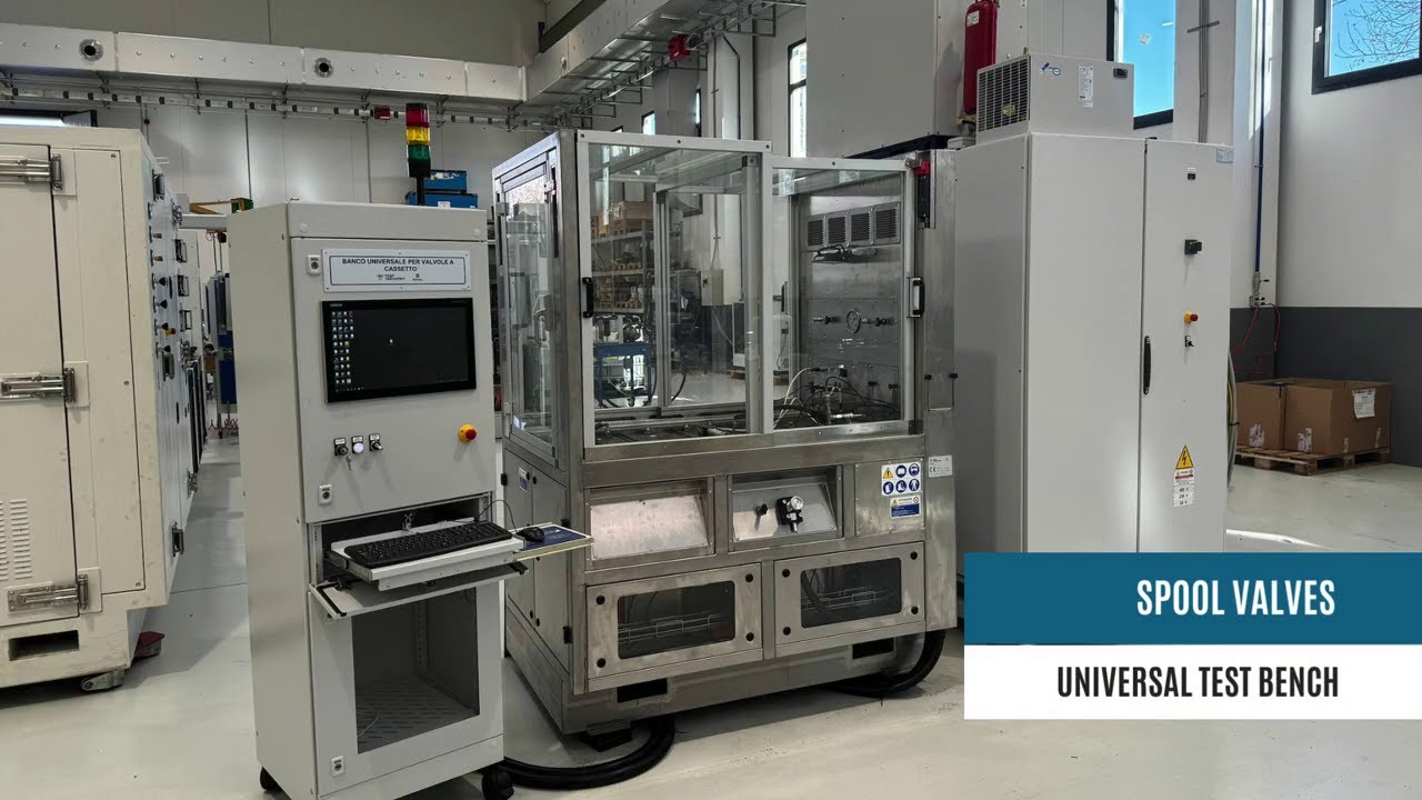 Universal test benches for Aerospace components - YouTube
