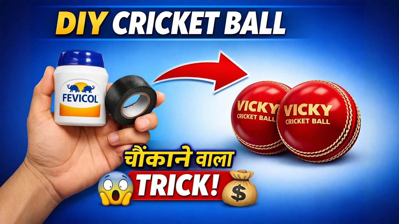 how to make cricket ball at home | how to make cricket at home | how to ...