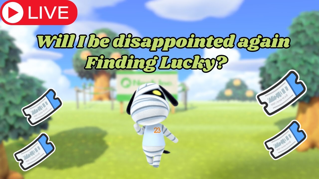 Will I get Lucky this time? ACNH Villager Hunt - YouTube