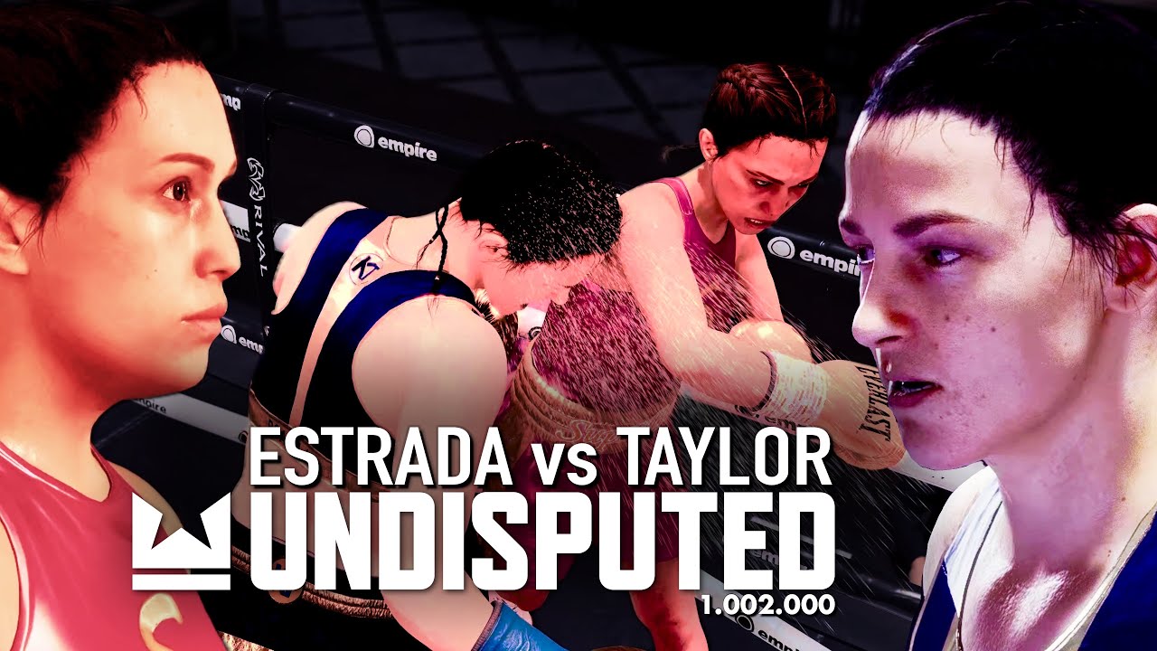 Estrada vs. Taylor - The Ultimate Boxing Matchup - PS5 Undisputed - YouTube