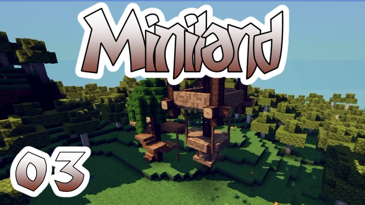 Miniland # 3 - Kleine hängende Gärten HD | Let's Play Minecraft - YouTube